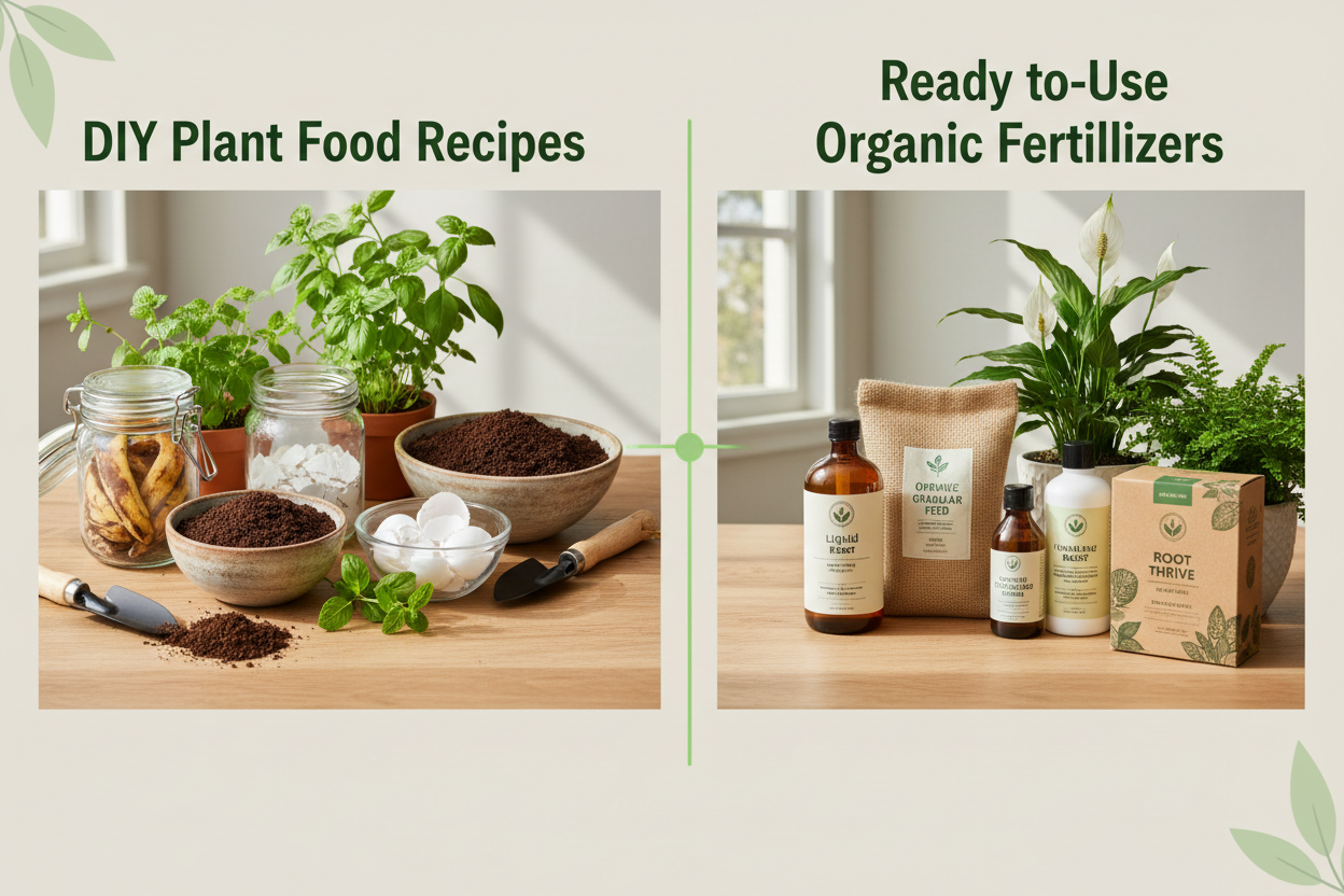 DIY Plant Food Recipes vs. Ready-to-Use Organic Fertilizers: Which is ...