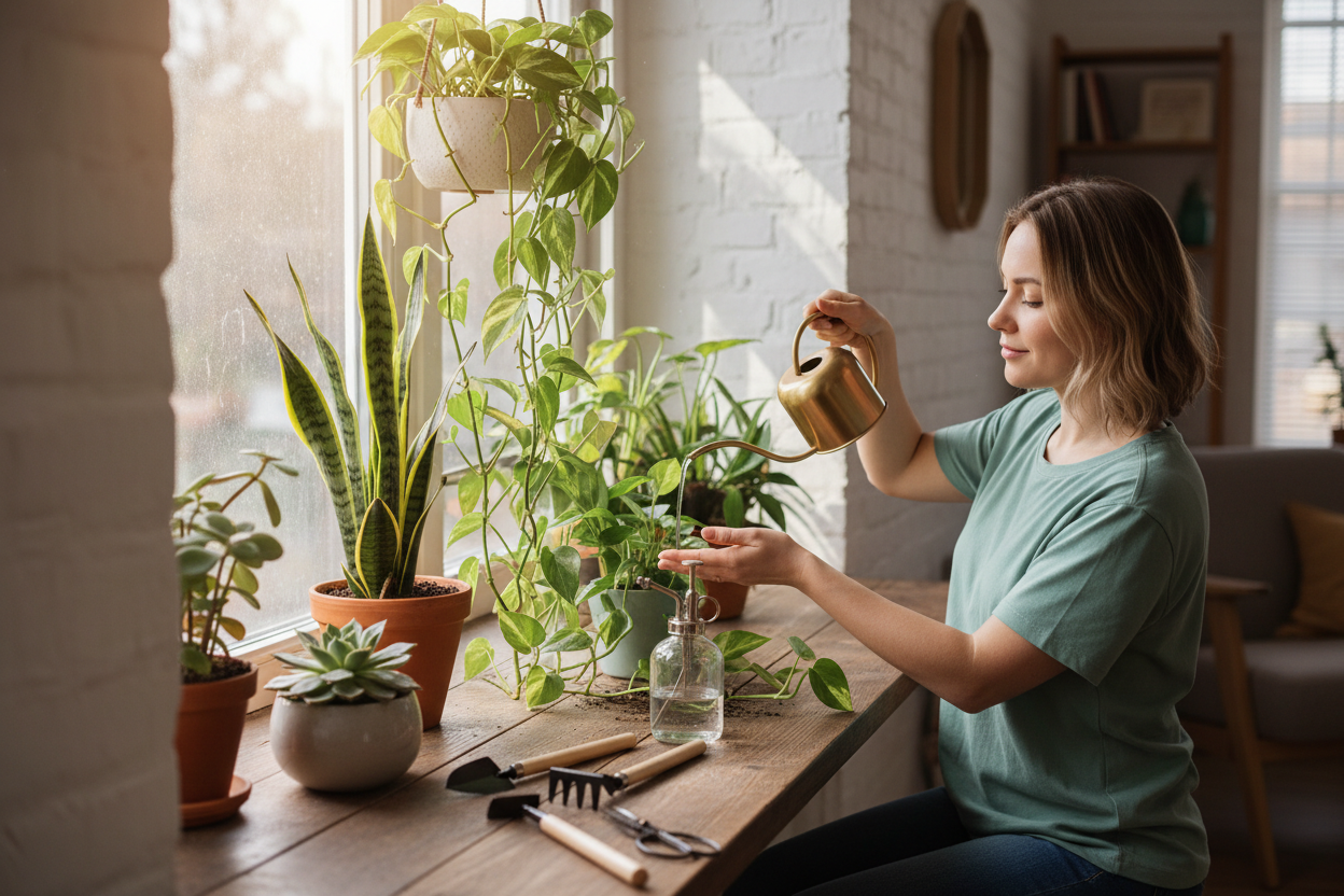 How to Take Care of Plants at Home for Beginners – IFFCO Urban Gardens